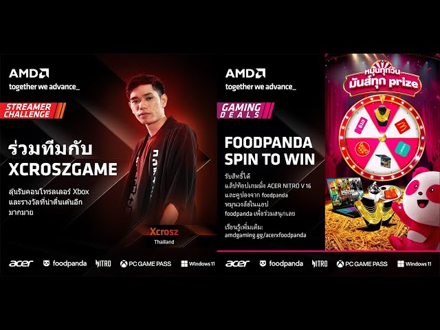 AMD x Acer Streamer Challenge 2024 (Xcrosz)