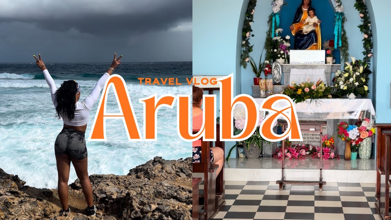 TRAVEL VLOG| girl talk + surprise Aruba trip! - YouTube