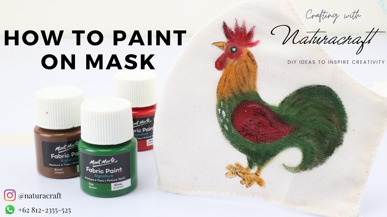 How to paint on mask - YouTube