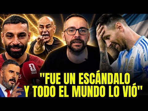 EL MUNDO ESTALLA por el ROBO de ARGENTINA a EGIPTO y PIDEN INVESTIGAR a la FIFA
