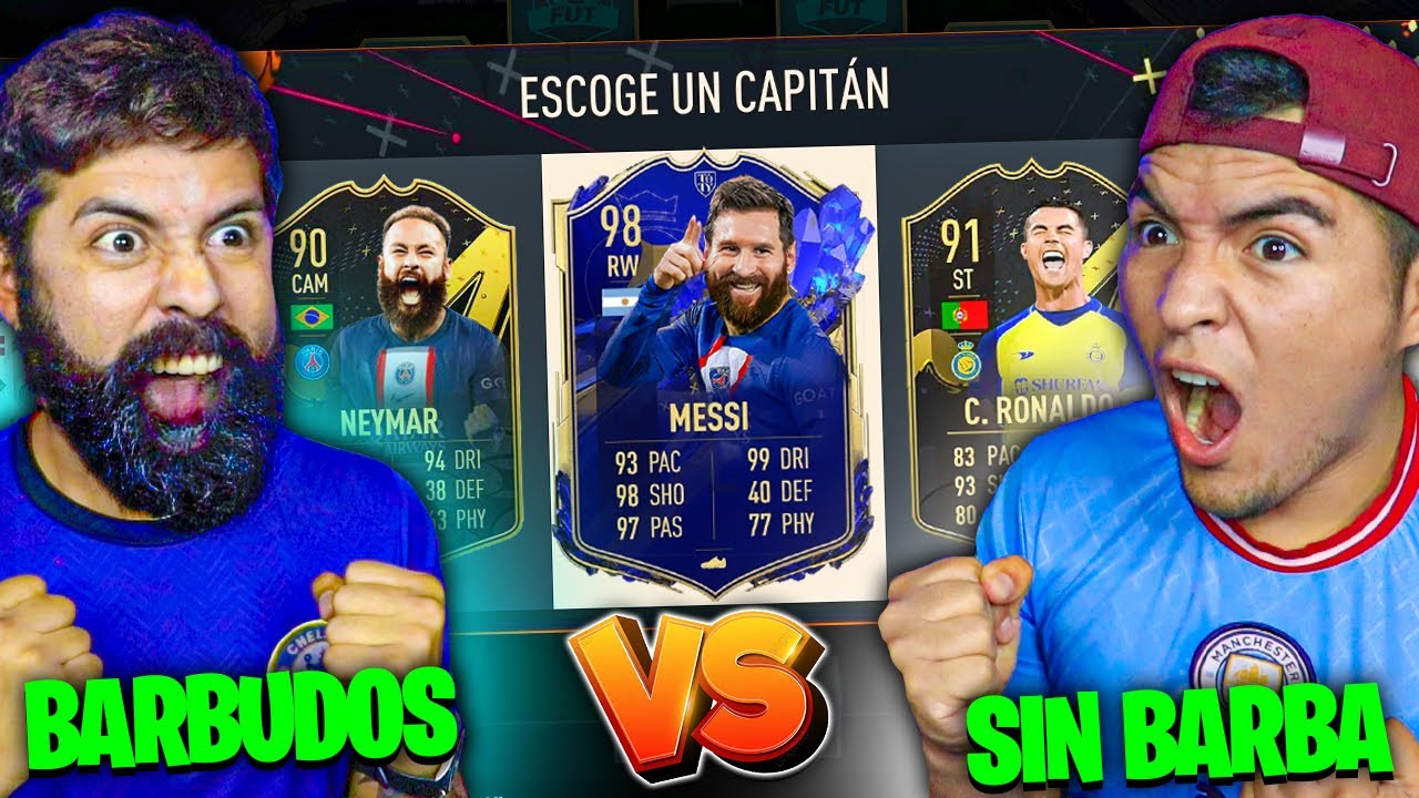 RAMIRIN vs EDSON FDB en FUT DRAFT *BARBUDOS vs SIN BARBA* 😱 ¡PARTIDO ...