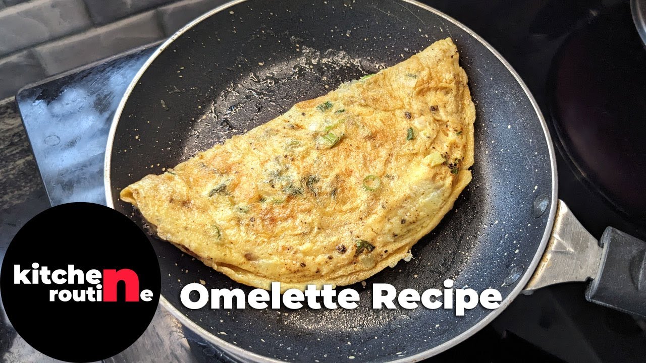 Omelette Recipe Simple and Easy Perfect French Omelette - YouTube