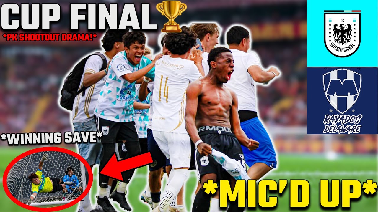 Most Intense Mic’d Up Cup Final Ends in *CRAZY PK DRAMA* - YouTube