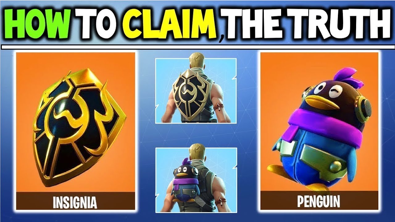 How To Unlock GLORY SHIELD DYNAMIC PENGUIN Secret Back Bling Secret ...