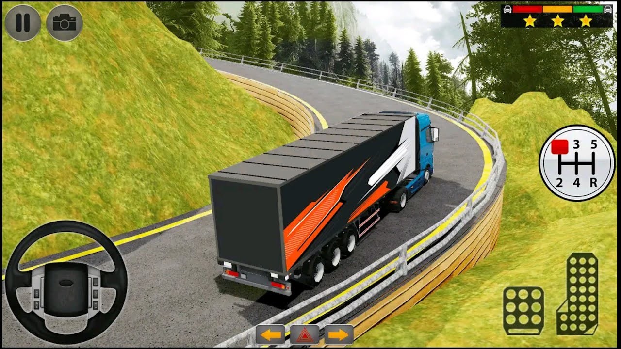 Bus on road 3d gems play video highway and non highway । बस स्टैंड ...