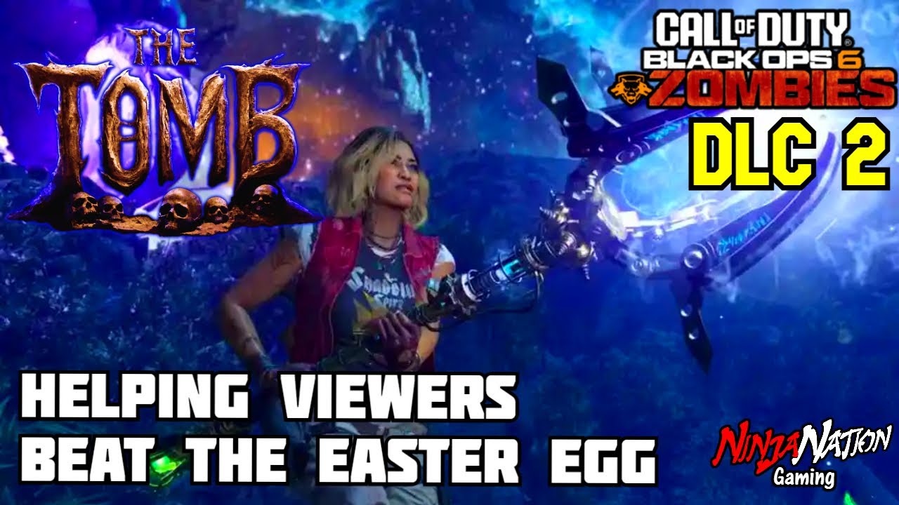 👾 HELPING VIEWERS !JOIN - "THE TOMB" EASTER EGG | CALL OF DUTY BO6 ...