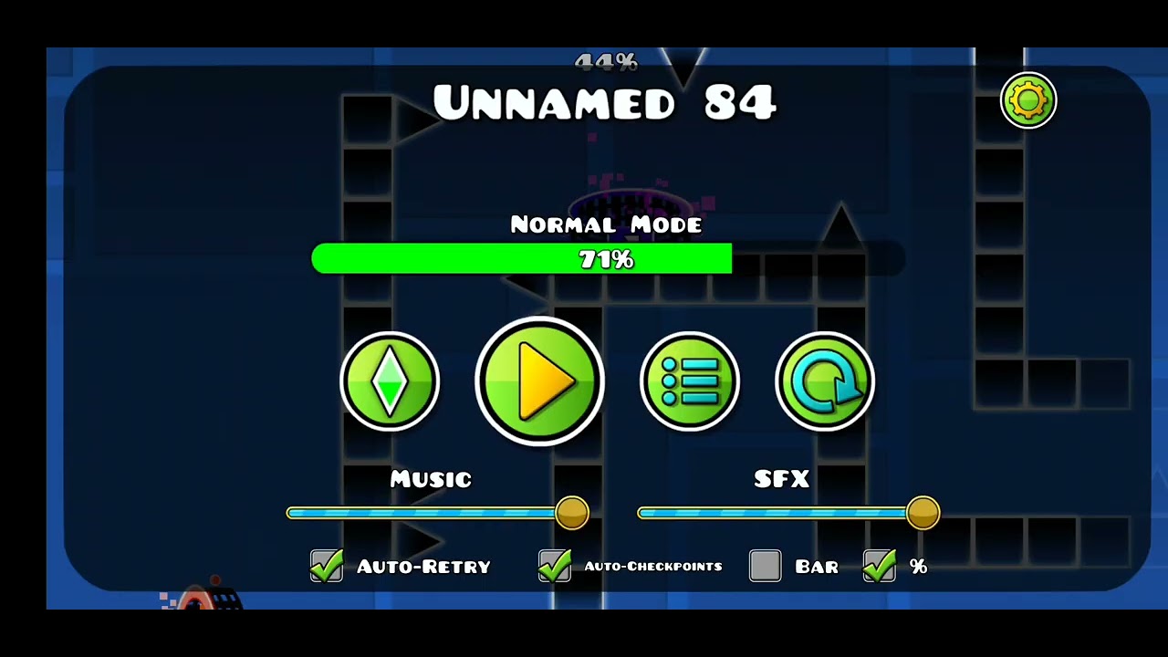 playing 2.2 levels gd - YouTube