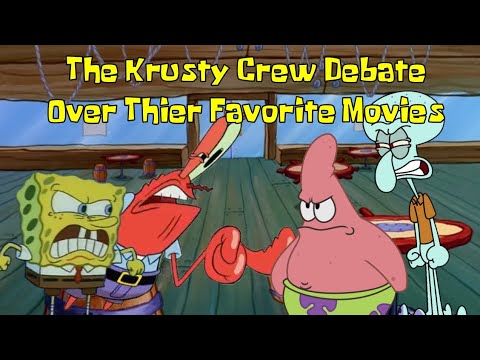 The Krusty Crew Debate Over Their Favorite Movies - YouTube