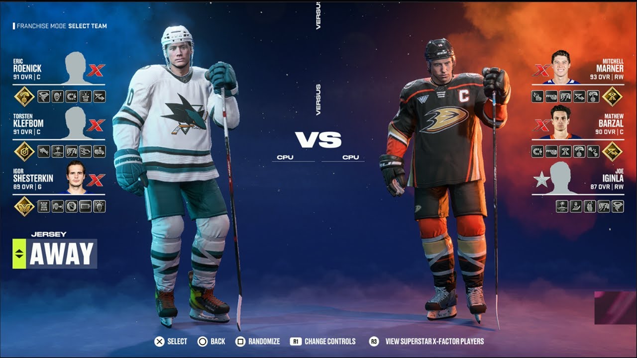 Opening Night Rivalry: Sharks vs. Ducks (Oct 12, 2029) - YouTube