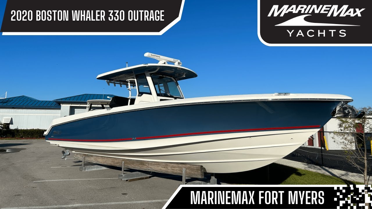 Upgraded 2020 Boston Whaler 330 Outrage Available At MarineMax Fort ...