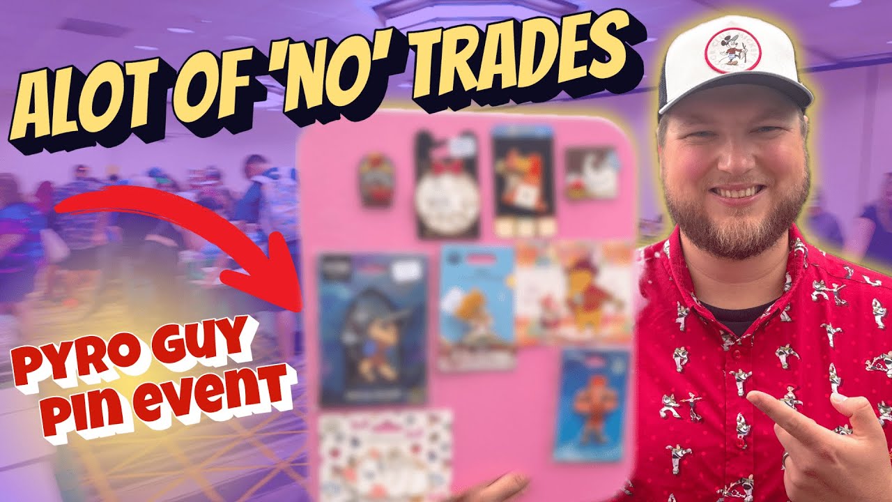 Pyro Guy Disney Pin Event! Everyone Said No… But We Still Made Huge ...