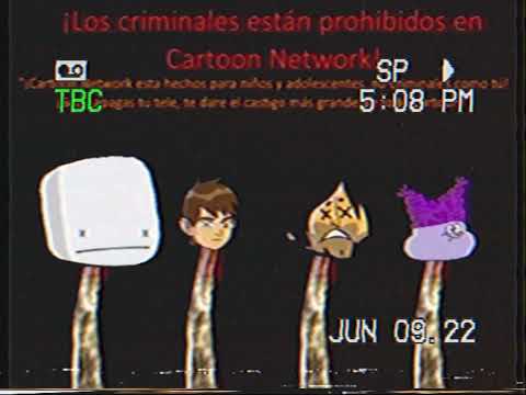 la pantalla ante piratería de cartoon Network