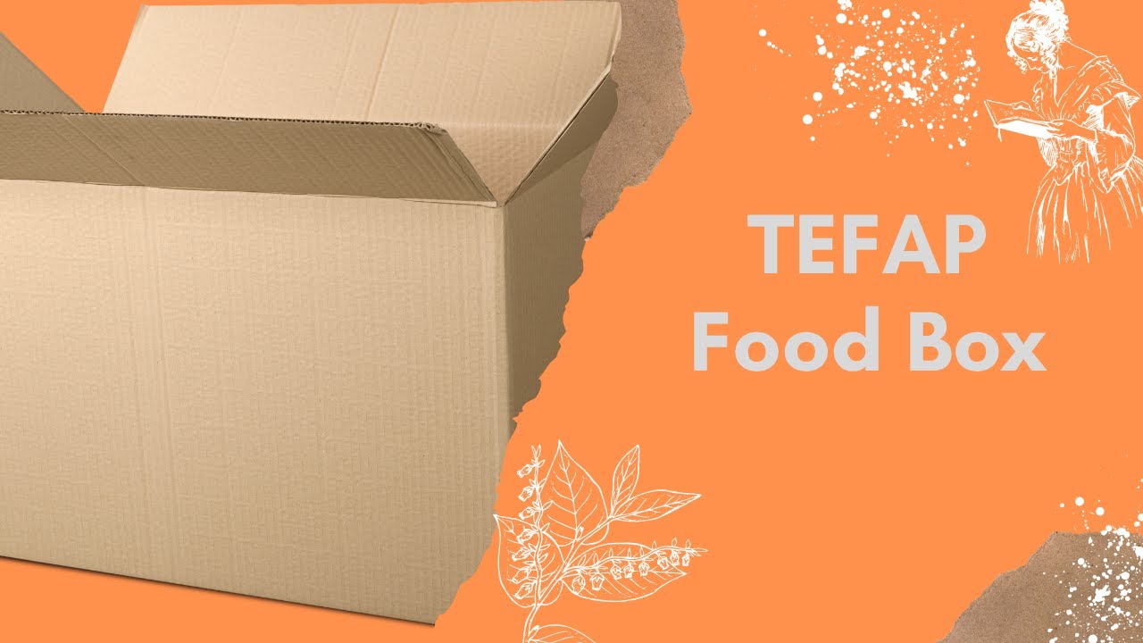 What's in a TEFAP Box? (The Emergency Food Assistance Program) - YouTube