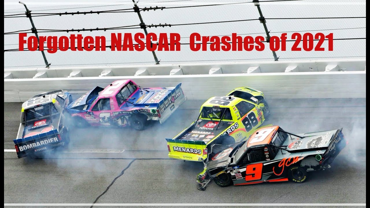 Forgotten NASCAR Crashes of the 2021 Season - YouTube