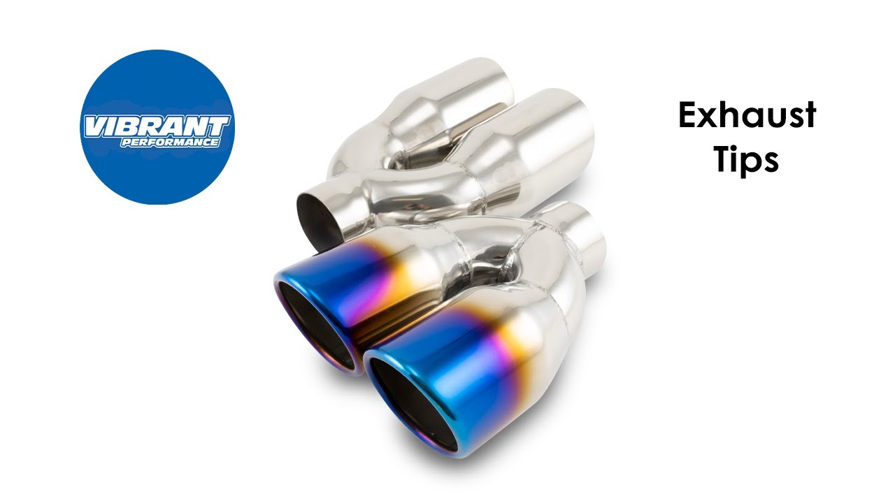 Universal Exhaust Tips (Vibrant Performance) - YouTube