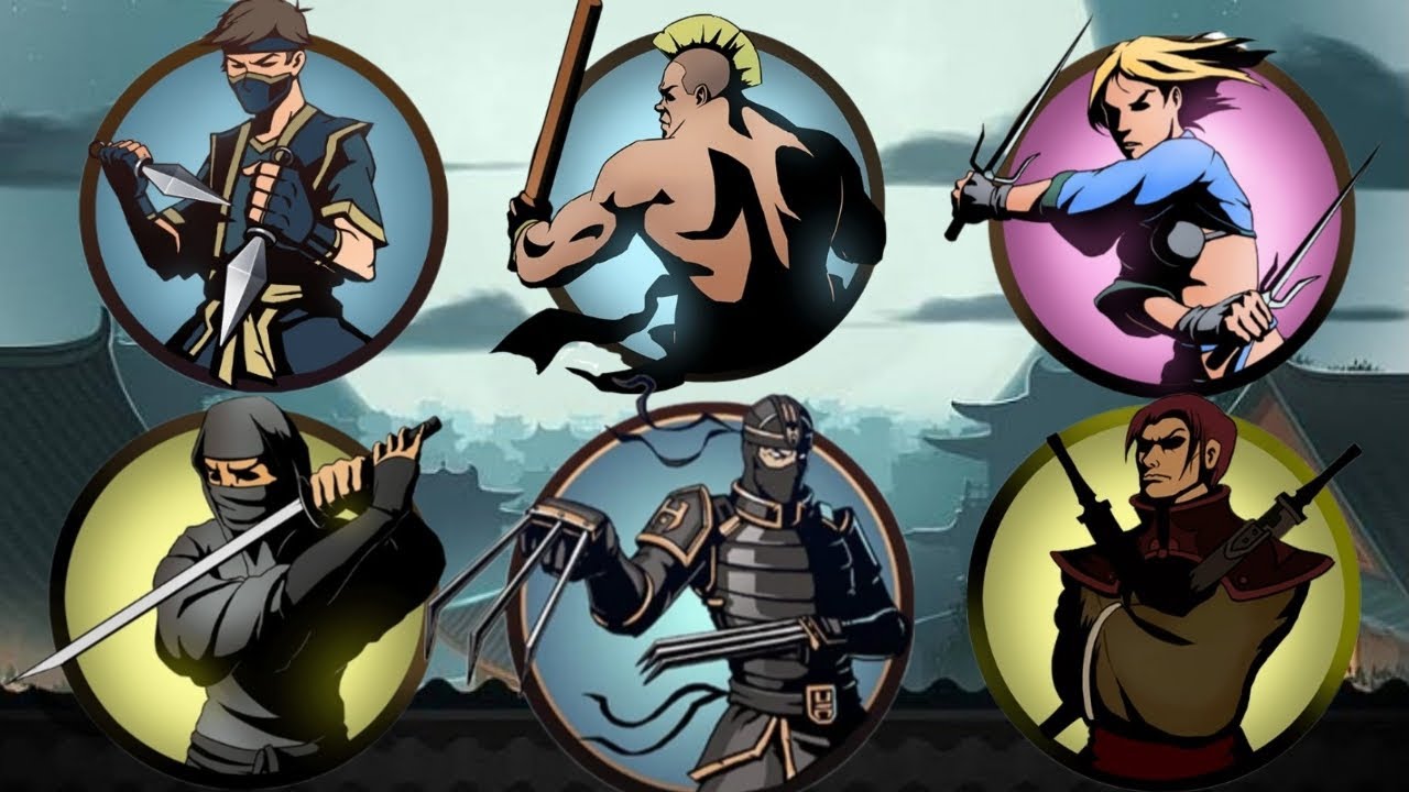 SHADOW FIGHT 2 - SHADOW - VS - ALL BODYGUARDS LYNX ACT I HERO REBORN ...