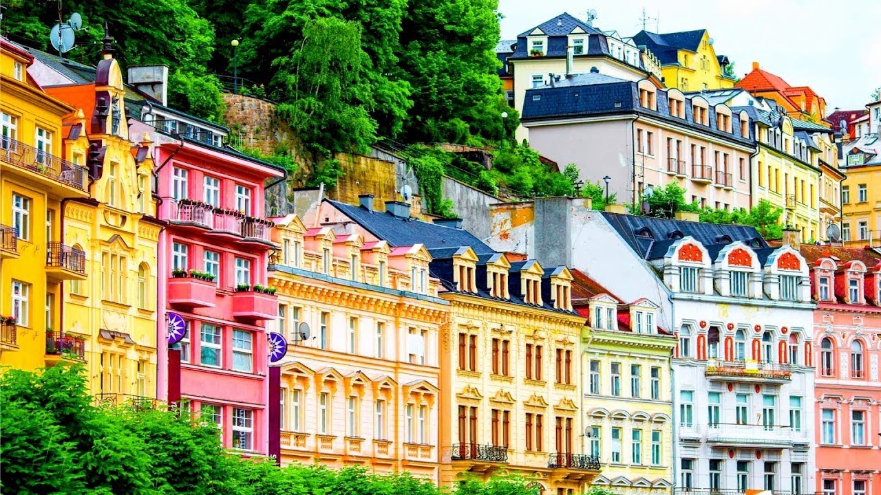 KARLSBAD Tschechien, Karlovy Vary, Carlsbad, weltberühmter Kurort in ...