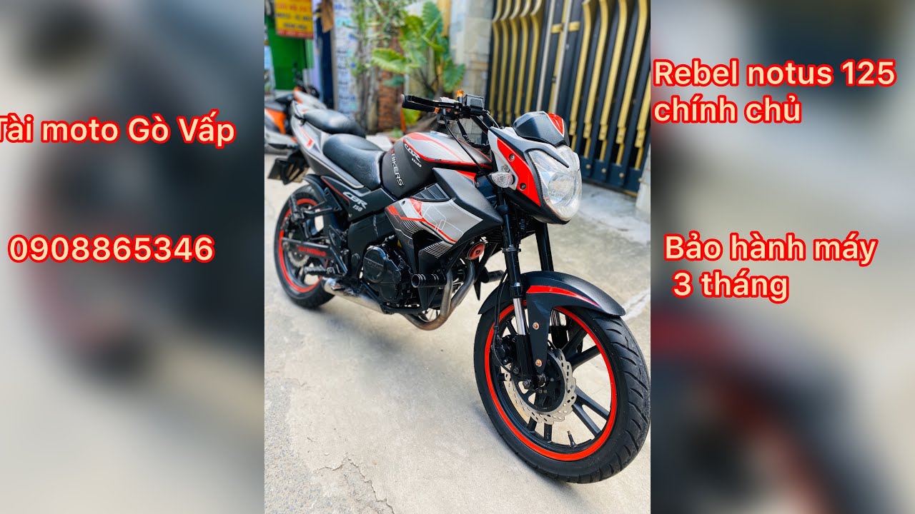 Review chi tiết Rebel USA Notus 125 cc| notus 125 đi có bền hay không ...