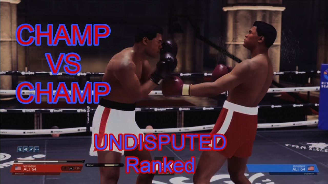 Champ vs Champ - UNDISPUTED Ranked - YouTube