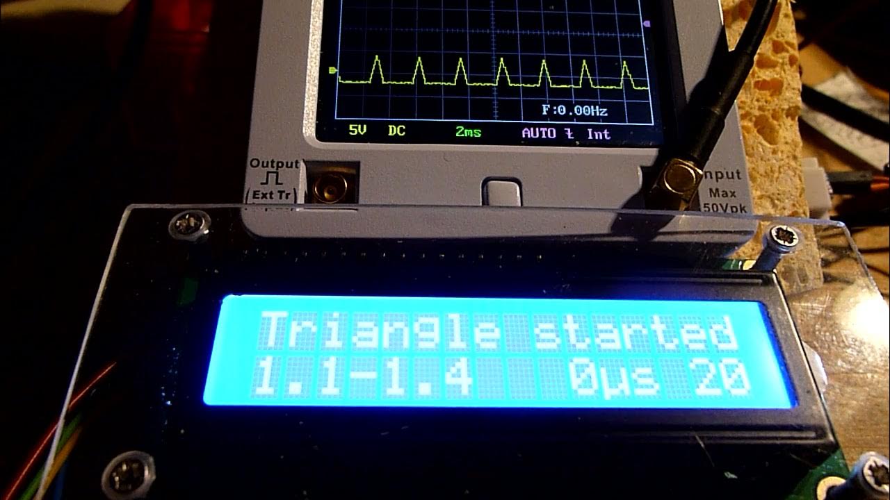 AD9833 Low-Frequency-Generator with DAC MCP4822 - YouTube