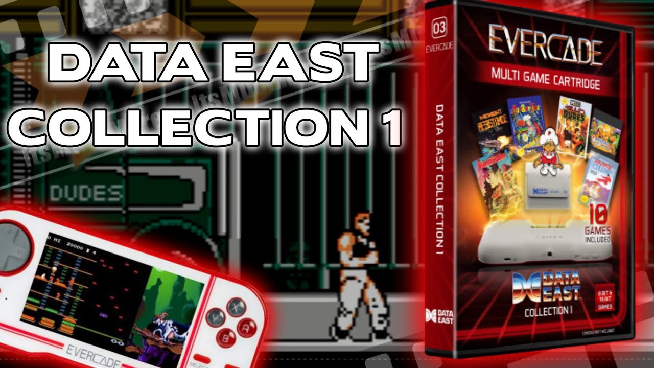 Evercade - Data East Collection 1 | All Games Gameplay - YouTube