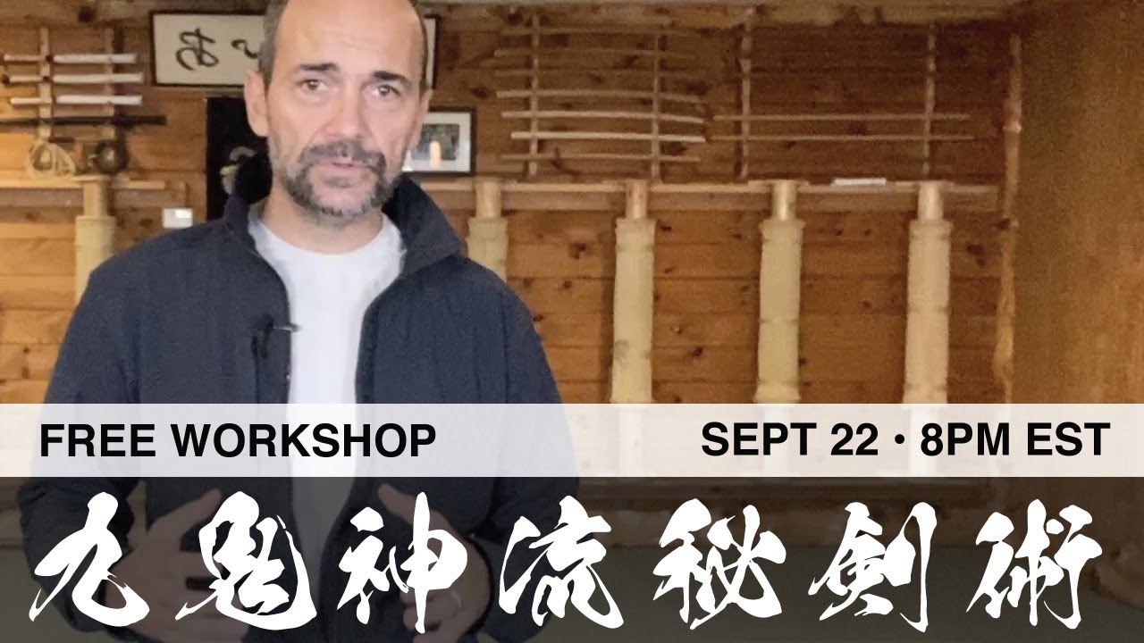 Kukishin Ryu Workshop Announcement, September 22nd 8PM - YouTube