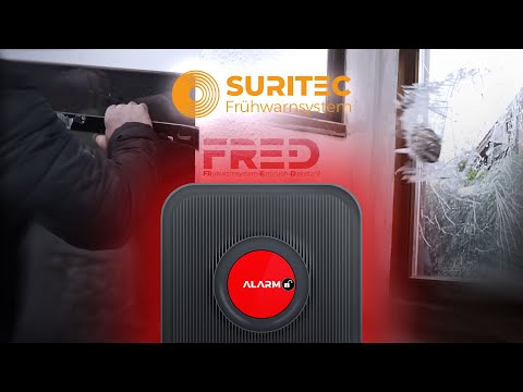 Suritec Einbruch-Frühwarnsystem FR.ED - Live in Action: Alle Einbruchversuche werden detektiert!