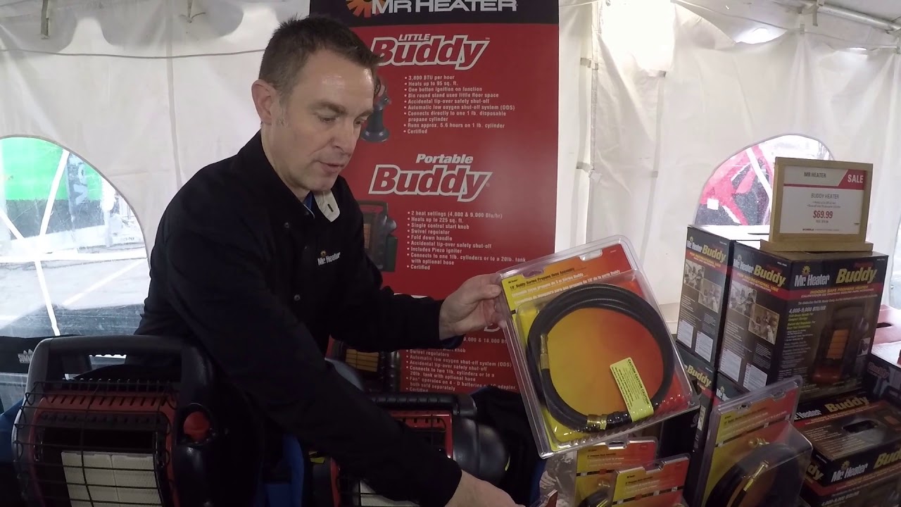 Mr Heater Details from St Cloud Scheels Ice Fest - YouTube