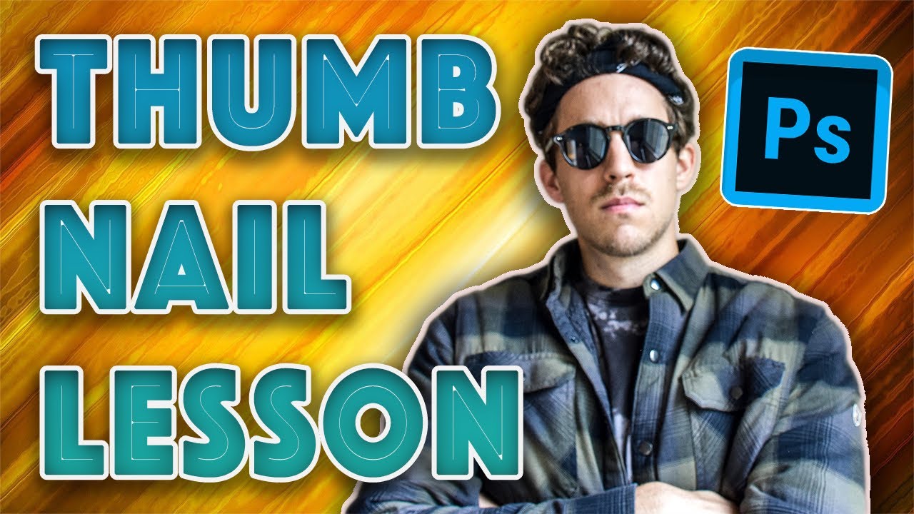 EASY YOUTUBE THUMBAILS THAT LOOK GOOD! Fast Photoshop Thumbnail ...