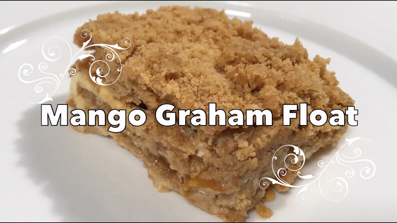 How to Make a Mango Graham Float - YouTube