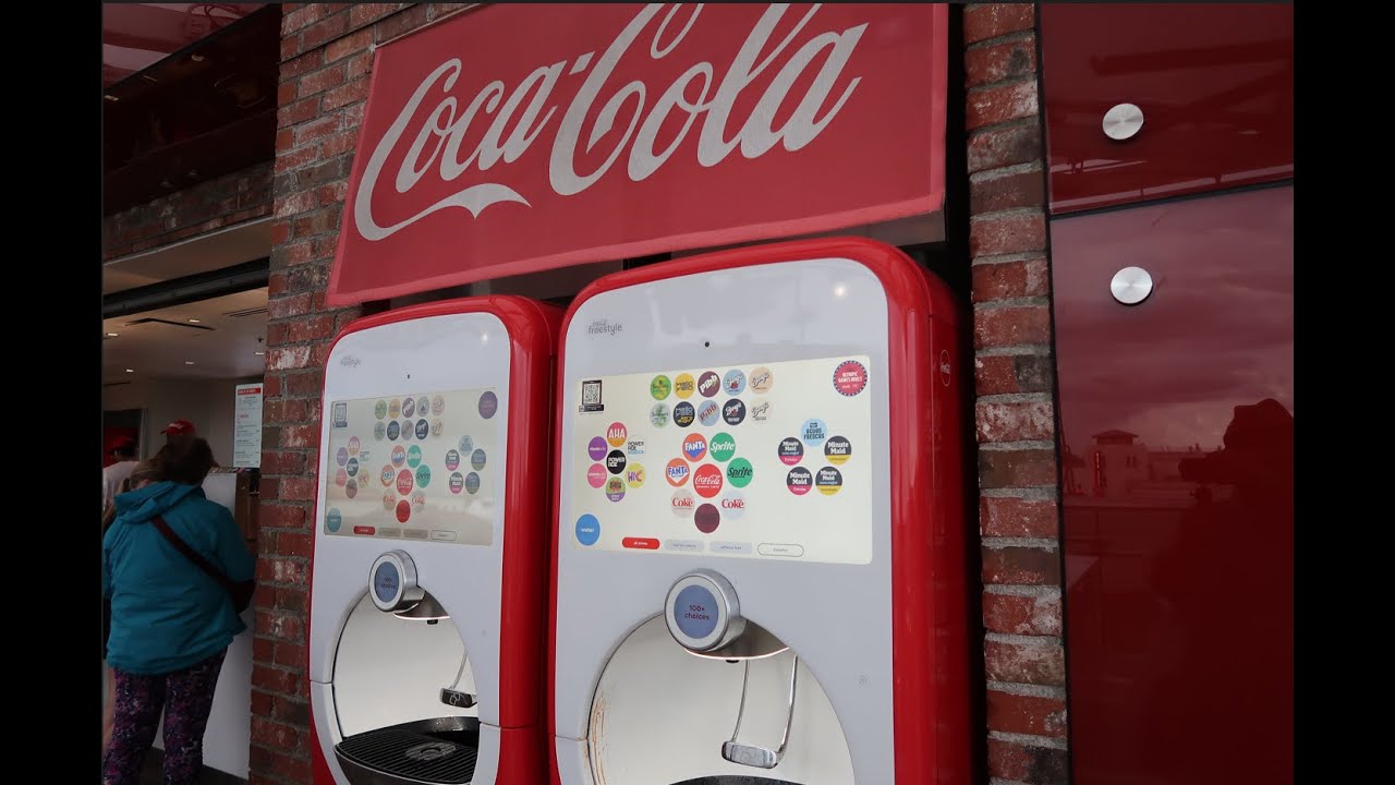 Coca Cola Rooftop Bar Coca Cola Freestyle Machine Menu Options Walt ...