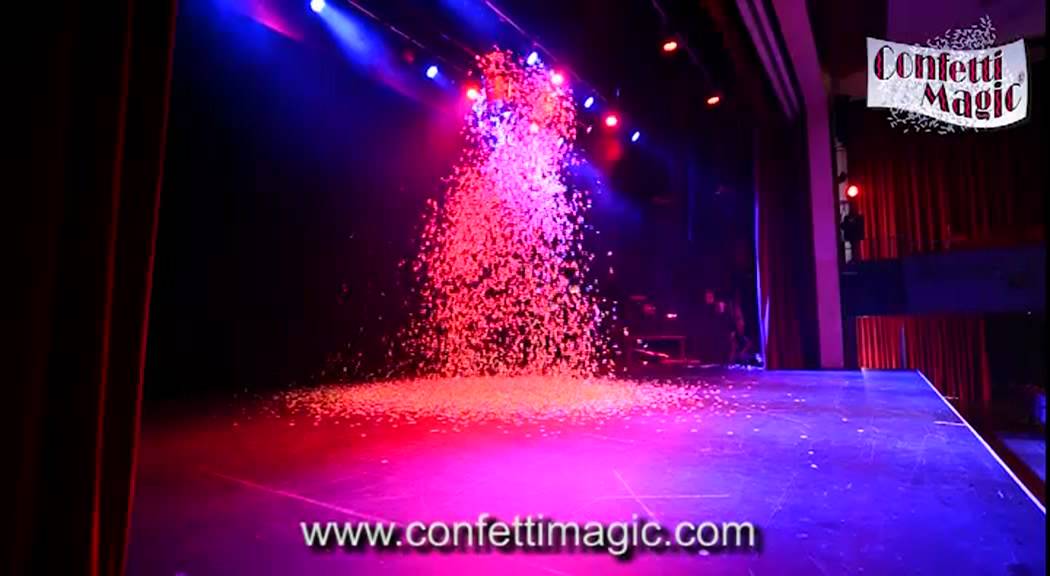 Confetti Cannon - Swirl Fan - YouTube