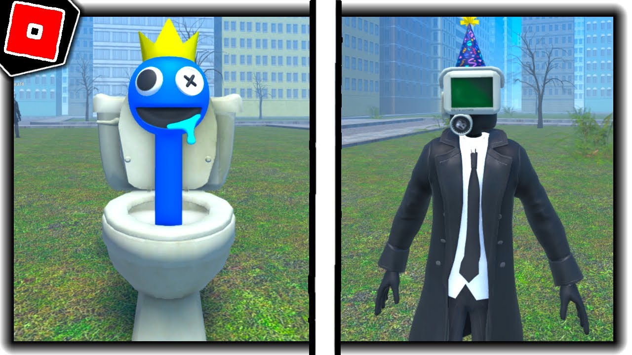 How to get PARTY CAMERAMAN + BLUE SKIBIDI TOILET MORPHS in SKIBIDI ...