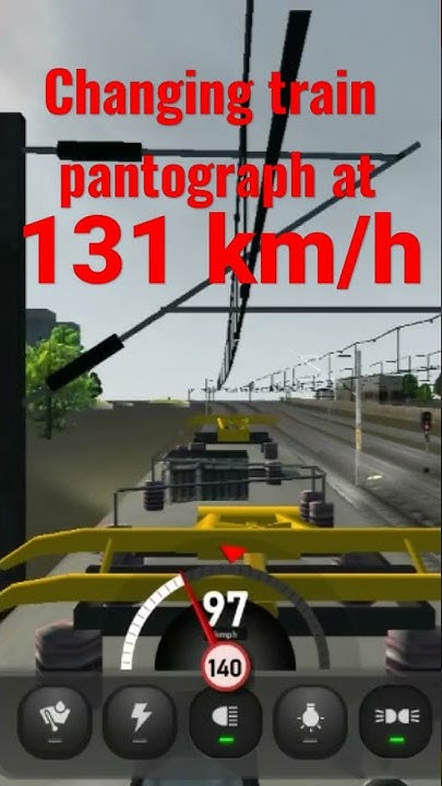 changing train pantograph at 131km/h shocking experiance #shorts#viral#train #trainshorts ...