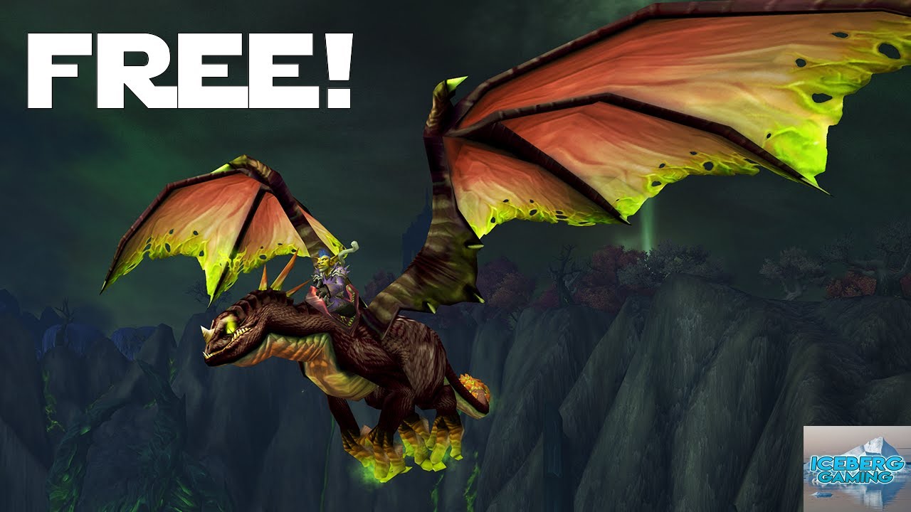 How to Get a FREE Feldrake and Other Freebies! - World of Warcraft ...