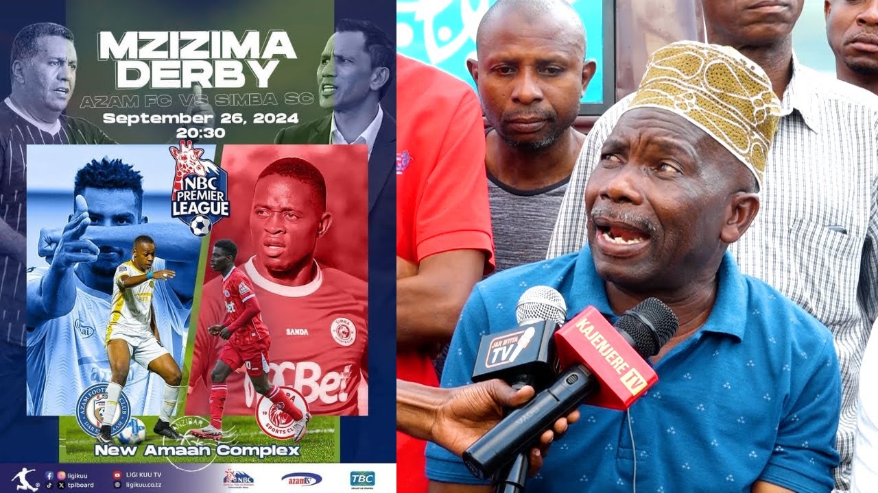 🔴LIVE: MZEE MTITU ACHOMOA BETRI DARBY YA MZIZIMA KUCHEZWA ZANZIBAR ...