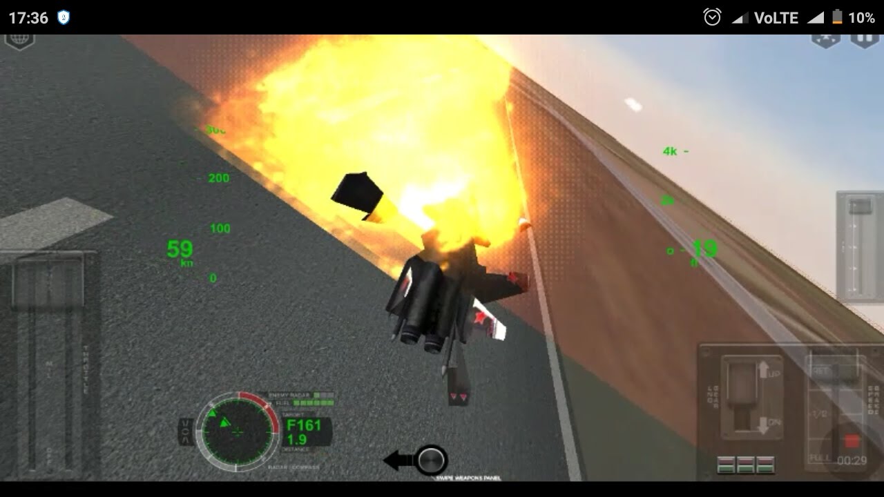 Sukhoi su 47 Berkut crash landing in test flight.rortos airfighters ...