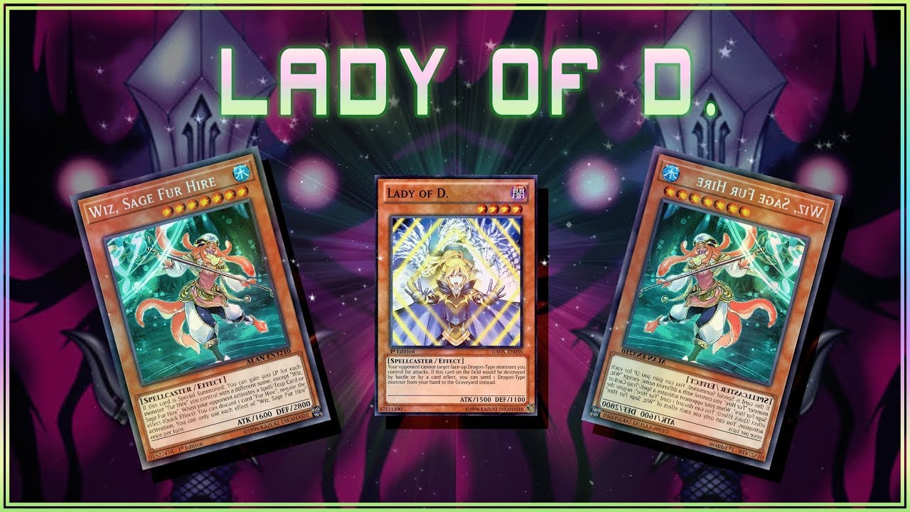 Lady of D. feat Wiz FH , New Stall Deck [ Yu-Gi-Oh! Duel Links ] - YouTube
