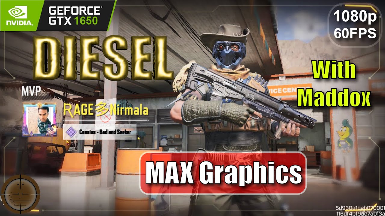 CODM New DIESEL Map Gameplay With New Maddox Gun #codm #codmobile - YouTube