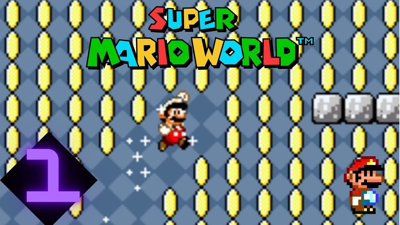 EL YOSHI DE TODOS LOS COLORES / Súper Mario World 1 - YouTube