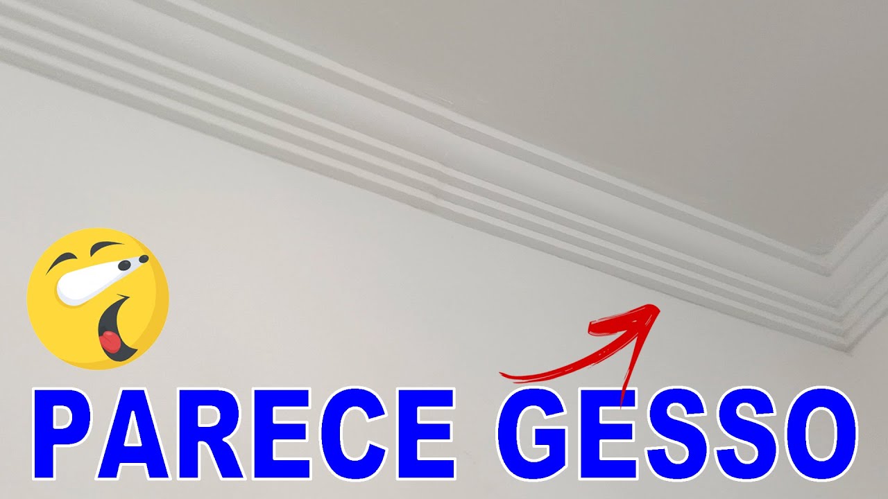 COMO COLOCAR RODA TETO DE ISOPOR | FÁCIL E SEM SUJEIRA - YouTube