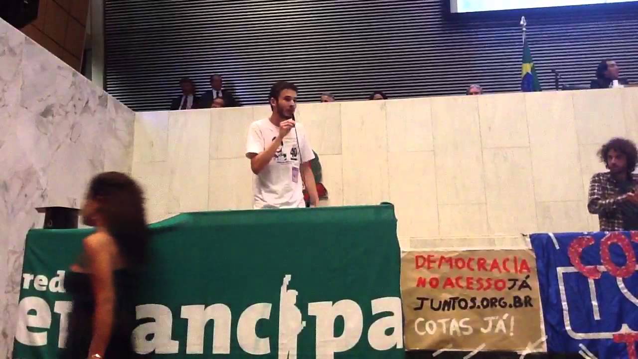 Fala do DCE da USP na Audiência Pública sobre o PIMESP. - YouTube