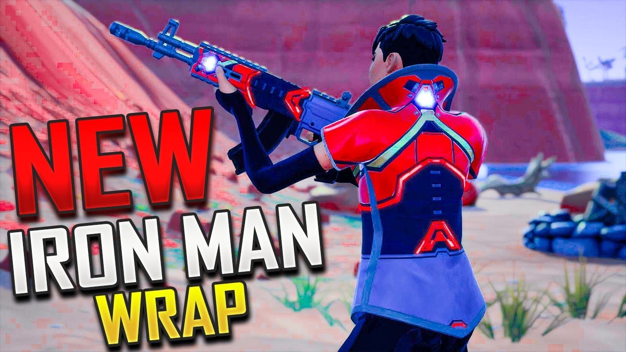 Fortnite Sent Me This EXCLUSIVE Marvel Iron Man Wrap.. Stark Seven Wrap ...