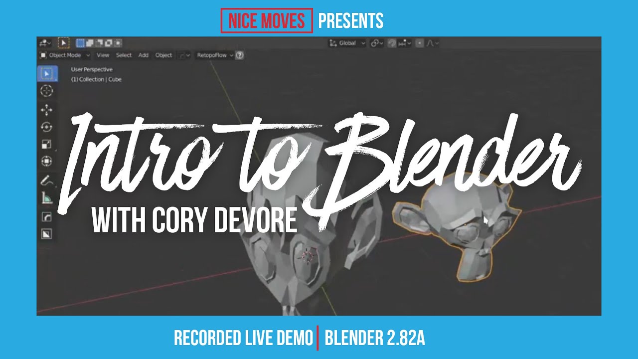 Intro to Blender with Cory DeVore - YouTube