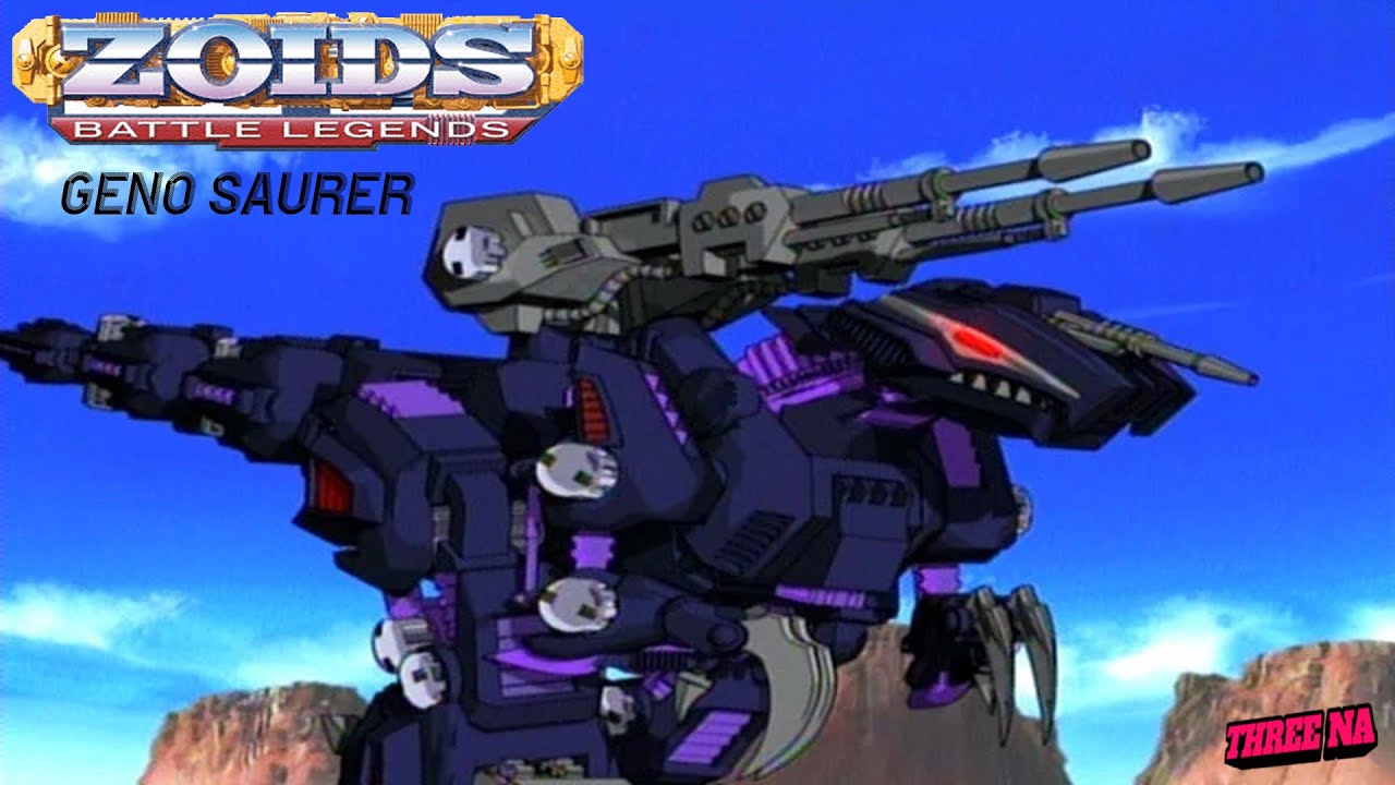 Geno Saurer - Zoids Battle Legends - YouTube