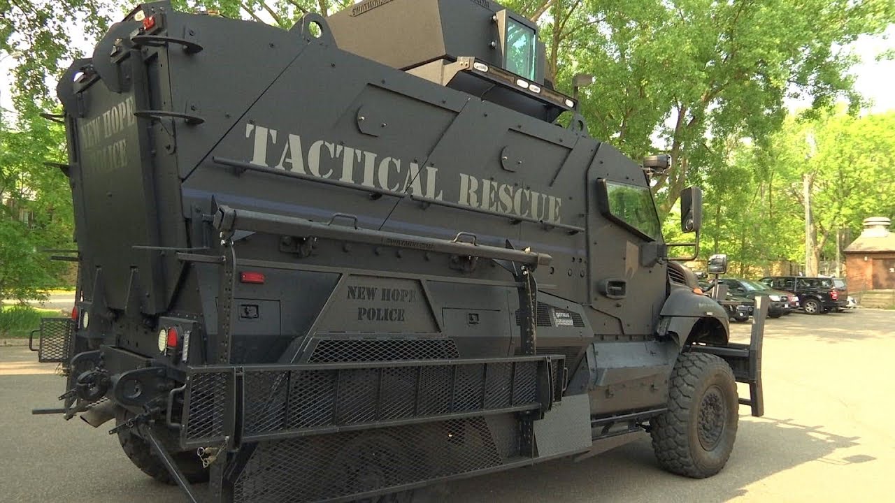 New Hope Police to Use New Armored Vehicle - YouTube