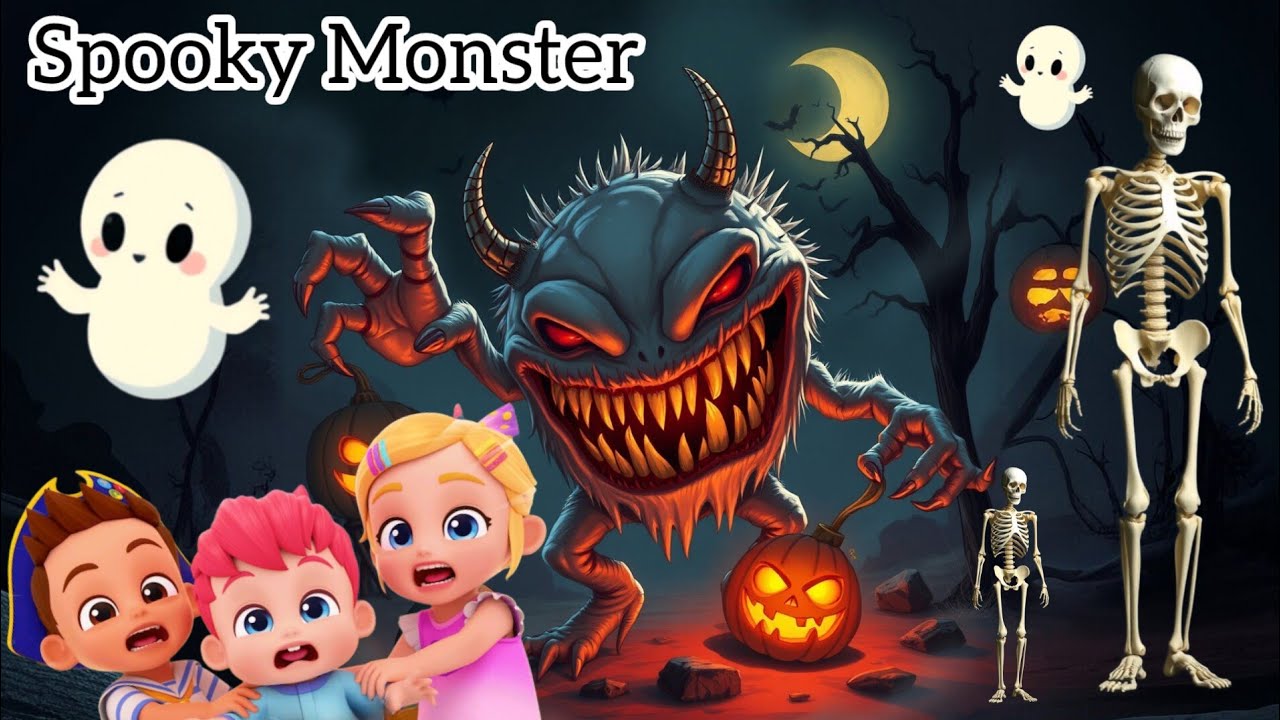 Spooky Monster | Scary Monster | Halloween Monster | Halloween ...