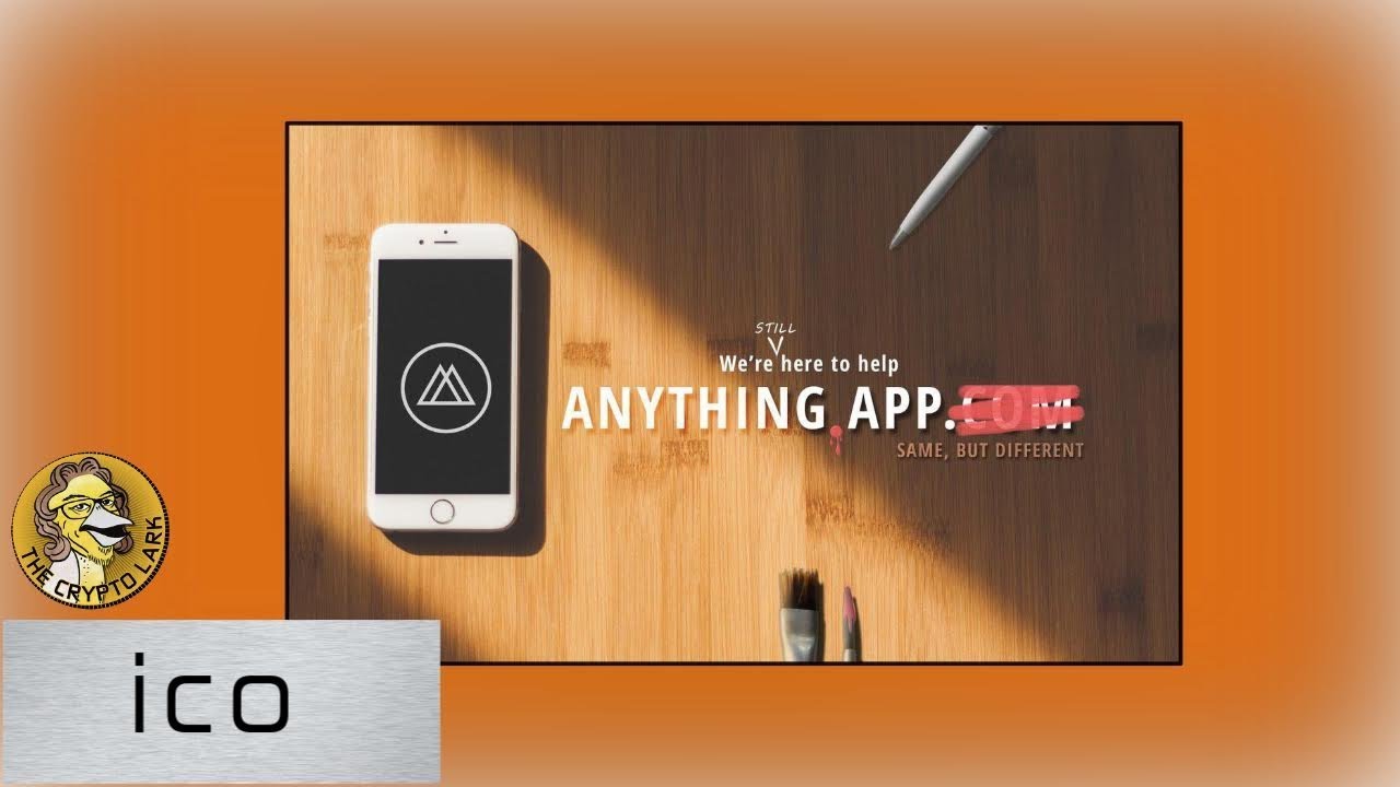 Anything App ICO - The Sharing Economy in Your Pocket - YouTube