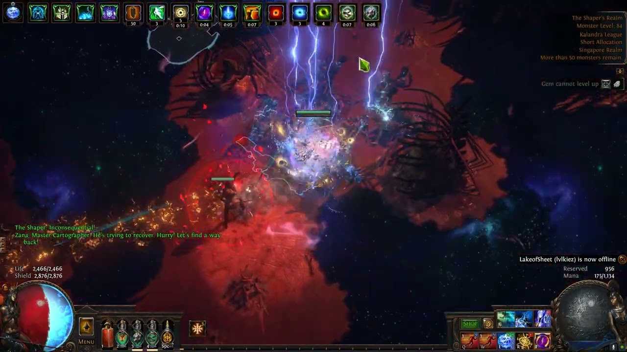 Poe 3.19 Trickter Lightning Conduit Fast clear Fast boss Shaper Dps 37m ...