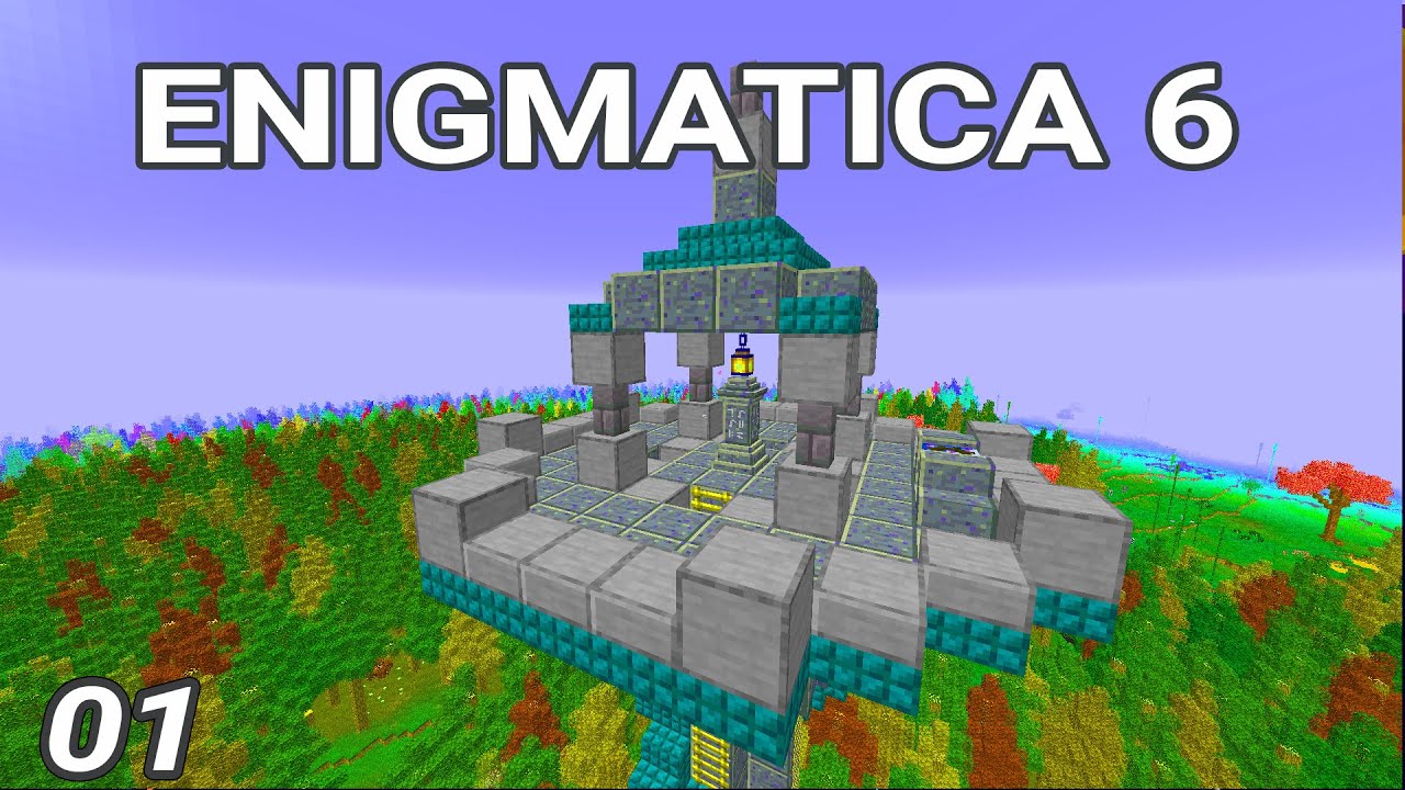 Enigmatica 6 - RFtools Quarry EP1 - YouTube